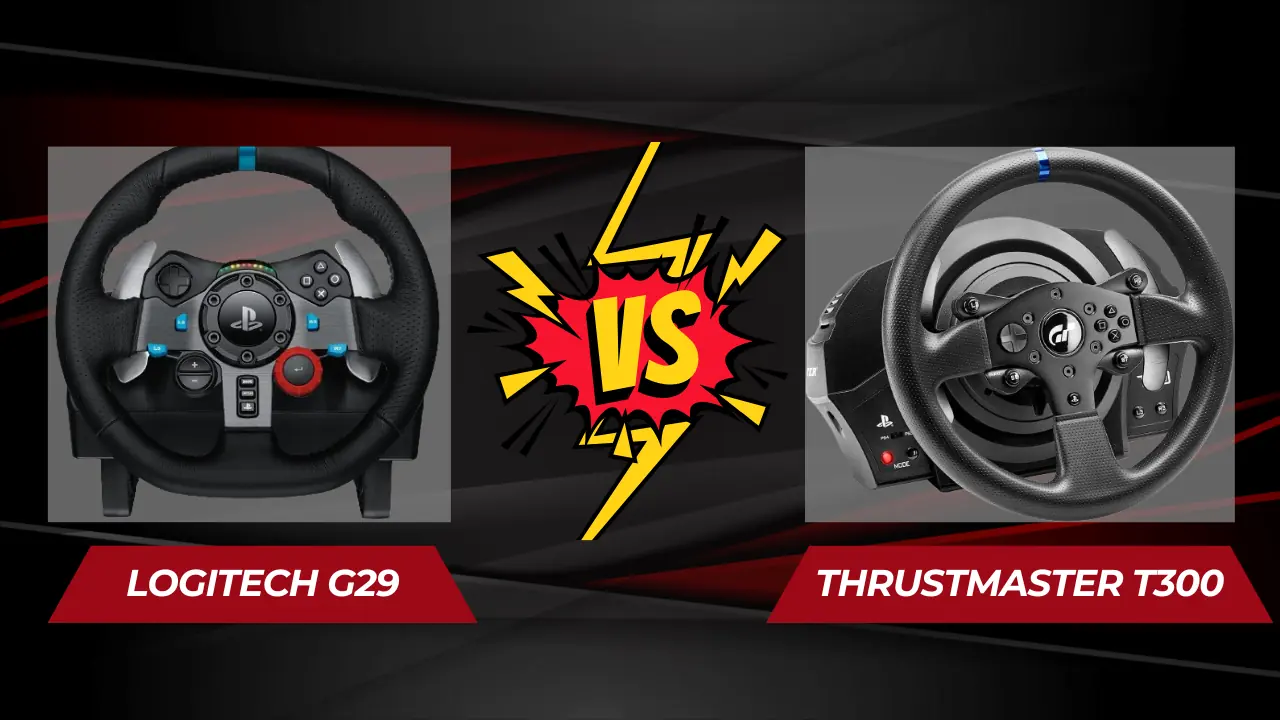 Logitech G29 vs Thrustmaster T300 RS GT: qual è il migliore?