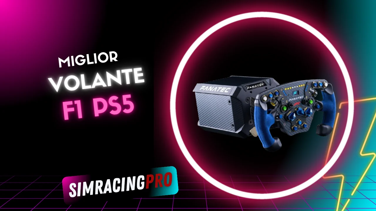 I 7 migliori volanti F1 PS5 del 2025 - Sim Racing Pro
